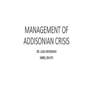 MANAGEMENT OF ADDISONIAN CRISIS.pptx