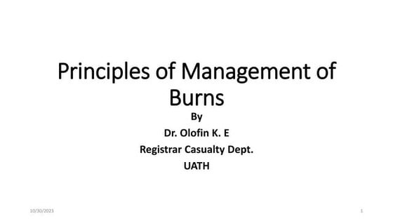 Burn | PPT