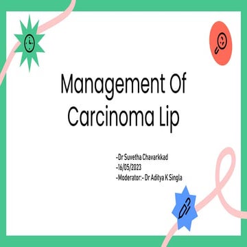 management of ca LIP.pptx