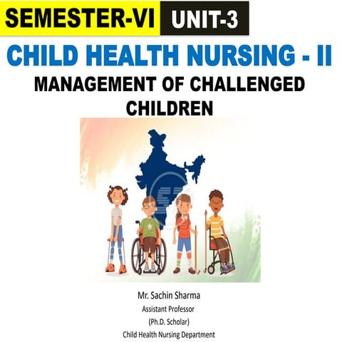 PHYSICALLY ,MENTALLY &SOCIALLY CHALLANGED CHILDREN | PPTX