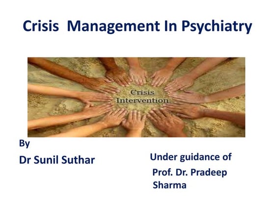 Nonviolent crisis intervention training program | PPTX