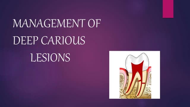 Management of hot tooth | PPTX