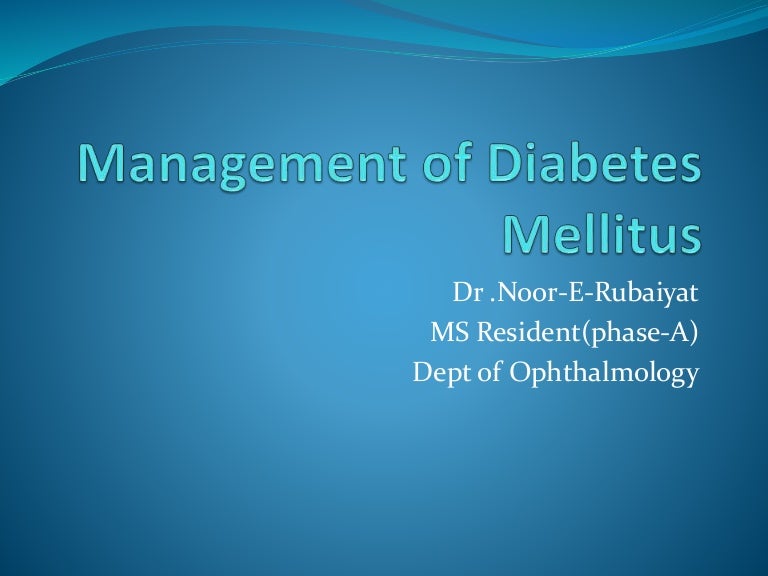Home Care Management Of Diabetes Mellitus Slideshare at Lisa Bassett blog