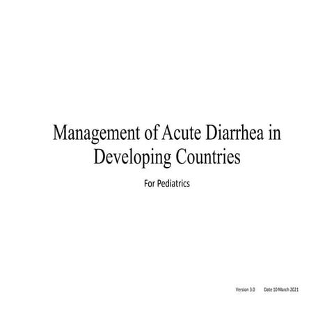 Management of Diarrhea in Pediatrics approved.pptx