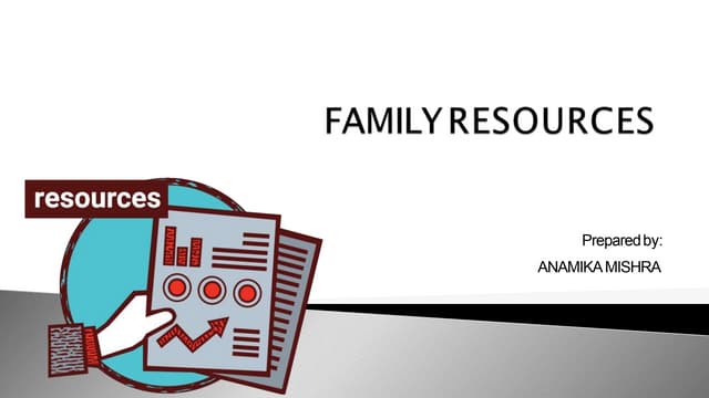 Management of family resources | PPTX