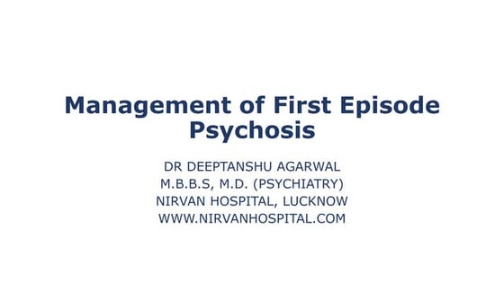 SANRA conference presentation - emotion processing, neuropsychiatric ...