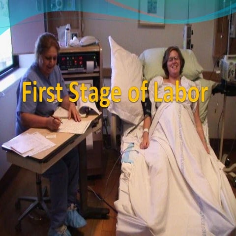 MANAGEMENT of first stage of LABOUR ppt | PPT