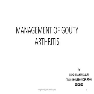 management of gouty arthritis.pptx