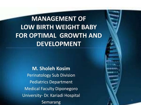 Low birth weight baby | PPT