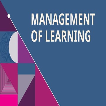 Management of Learning for Seminar and Trainings.pptx