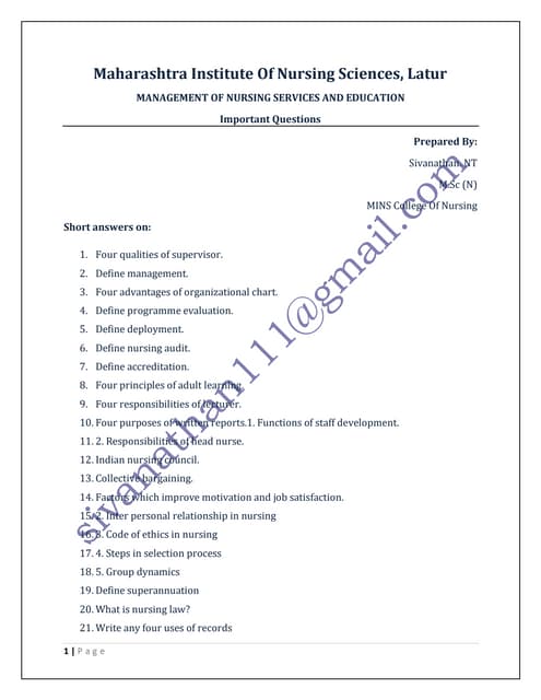 NURSING MANAGEMENT COURSE PLAN LEADERSHIP.docx