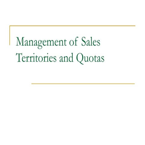 Management of Sales Territories and Quotas_1.ppt