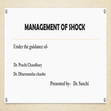 management of shock.pptx including anaphylactic shock, suviving sepsis ...