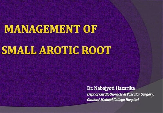 Small aortic root | PPT