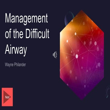 Management of the Difficult Airway.pptx | Ear, Nose and Throat ...