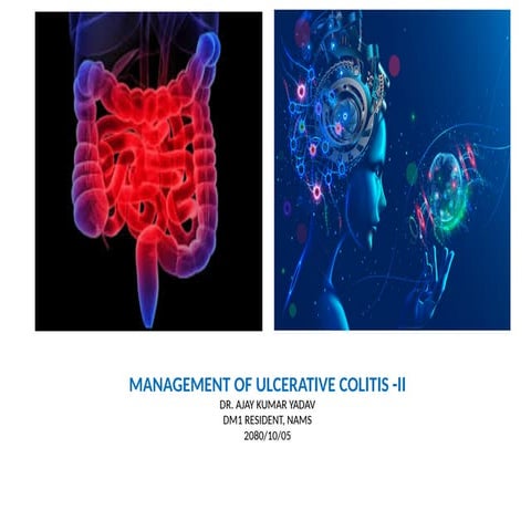 Management of Ulcerative Colitis: Adjunctive therapies, Surgical ...