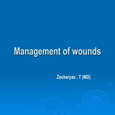management of acute and chronic wounds.ppt