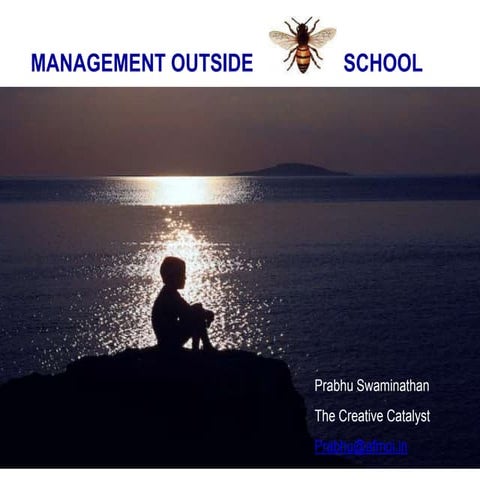Management outside a B school | PPT