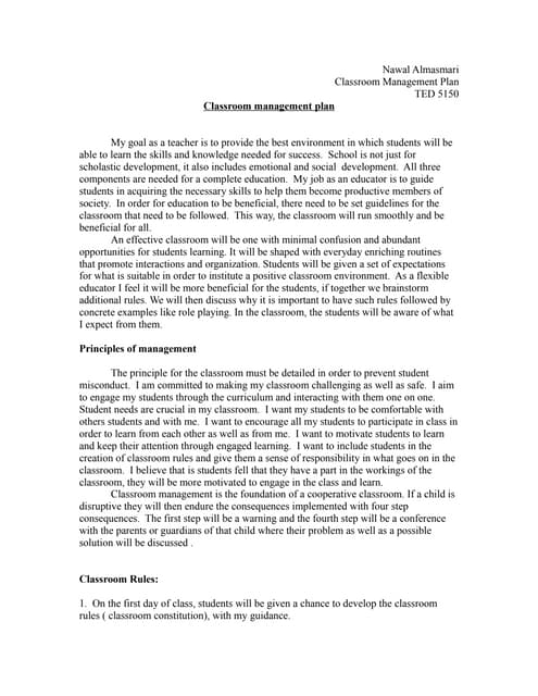 Fs 1 episode 3 classroom management and learning | DOCX