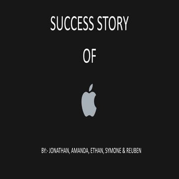Apple INC Success Story.pptx