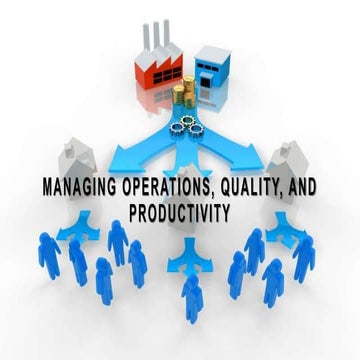 Managing Operations, Quality and Productivity by nabeel | PPTX