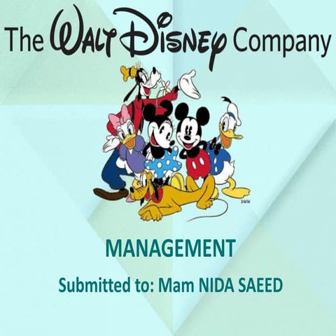 Walt Disney | PPTX