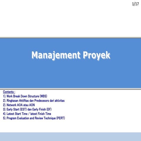 Management Proyek - WorkBreakdown Structure.pptx