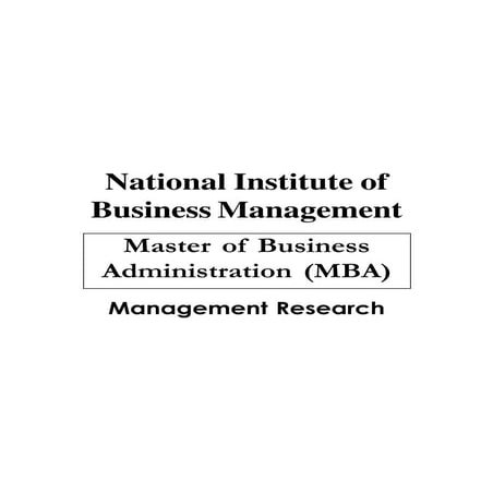 Management research | PDF
