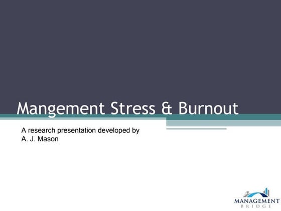 Burnout | PPT
