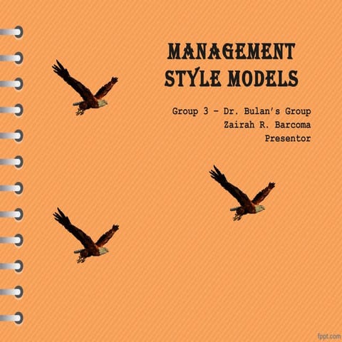 Management Style Models | PPT