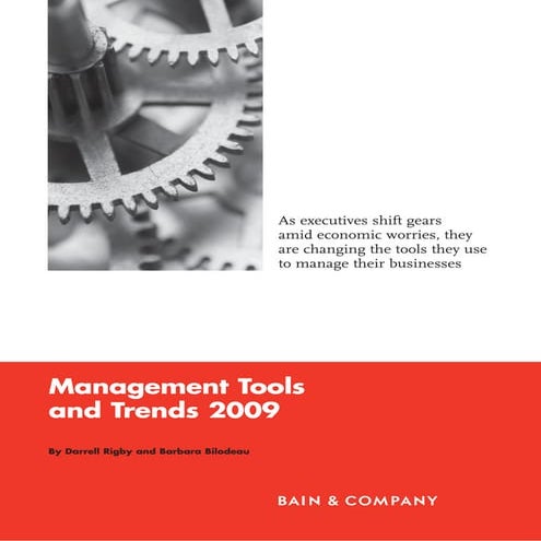 Management Tools and Trends 2011 | PDF