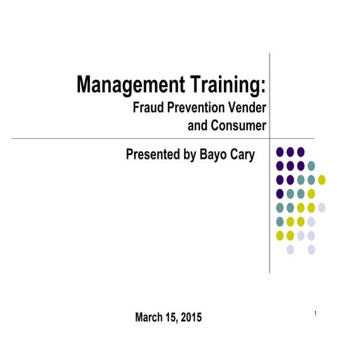Management training assignment 3 advanced accounting bayo cary | PPTX ...