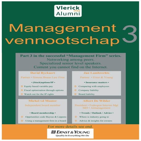 Management Vennootschap | PDF