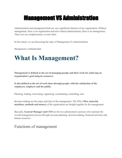 Levels of management | PPT