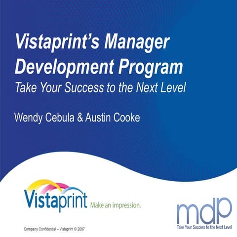 Manager Development Program | PPTX | Business | Business and Finance