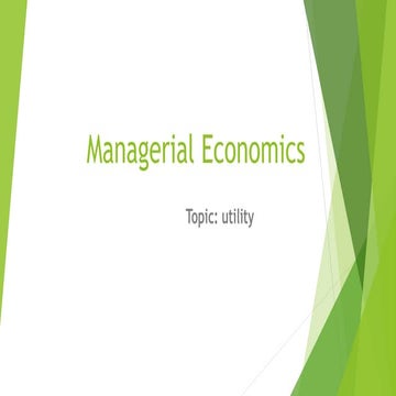 Managerial Economics - Utility.pptx