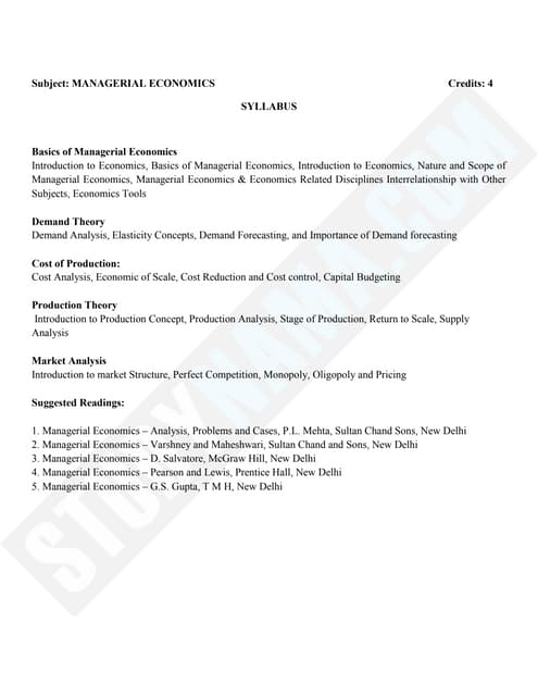 Applied economics module 2 final | PDF