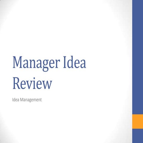 Idea management systems for innovation | PDF