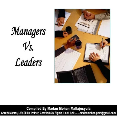 Managers and leaders | PPT