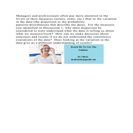 Managers and professionals often pay more attention to the levels of.docx