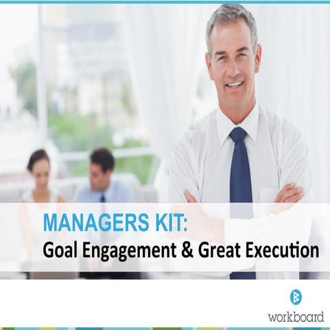 Managers Tool Kit: How to Set Good Goals and Engage Your Team in Great ...