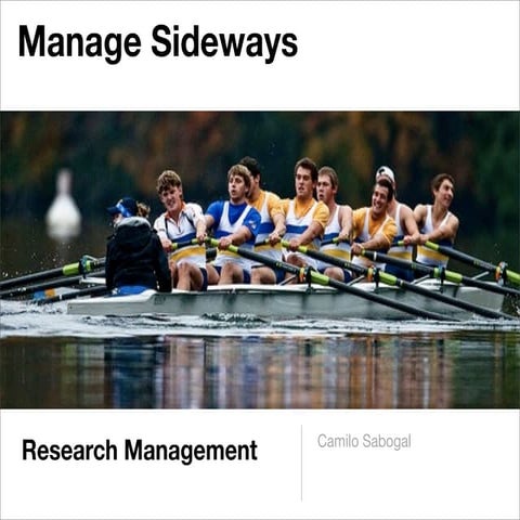 Manage Sideways | PDF