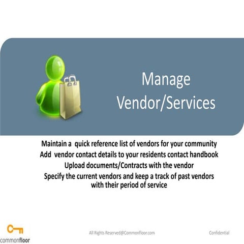 How to Manage Vendor Services | PPT