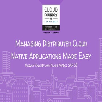 Managing distributed-cloud-apps | PPTX