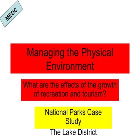 Managing The Physical Environment 3 | PPT