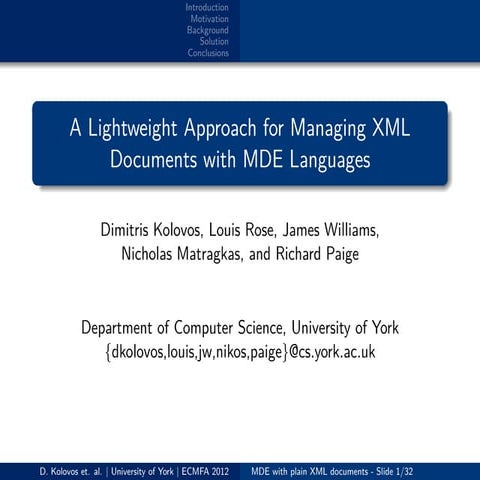 Managing Xml Documents With Epsilon Ppt