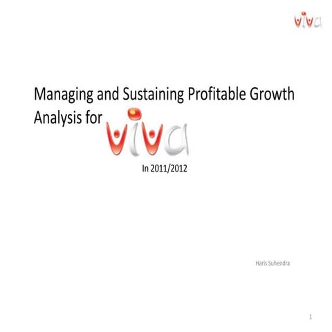 Managing And Sustaining Profitable Growth Analysis for VIVA | PPT
