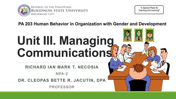 Organizational communication | PPTX