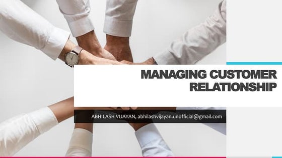 The 8 Principles of Customer Value Creation | PDF