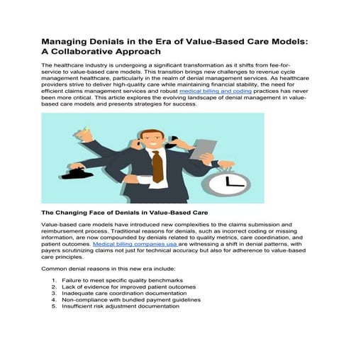 Understanding Denial Management in Healthcare Key Strategies for ...